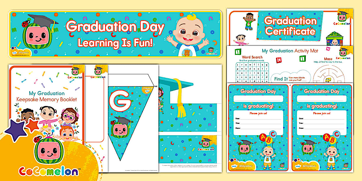 FREE! - CoComelon Graduation Pack (teacher made) - Twinkl