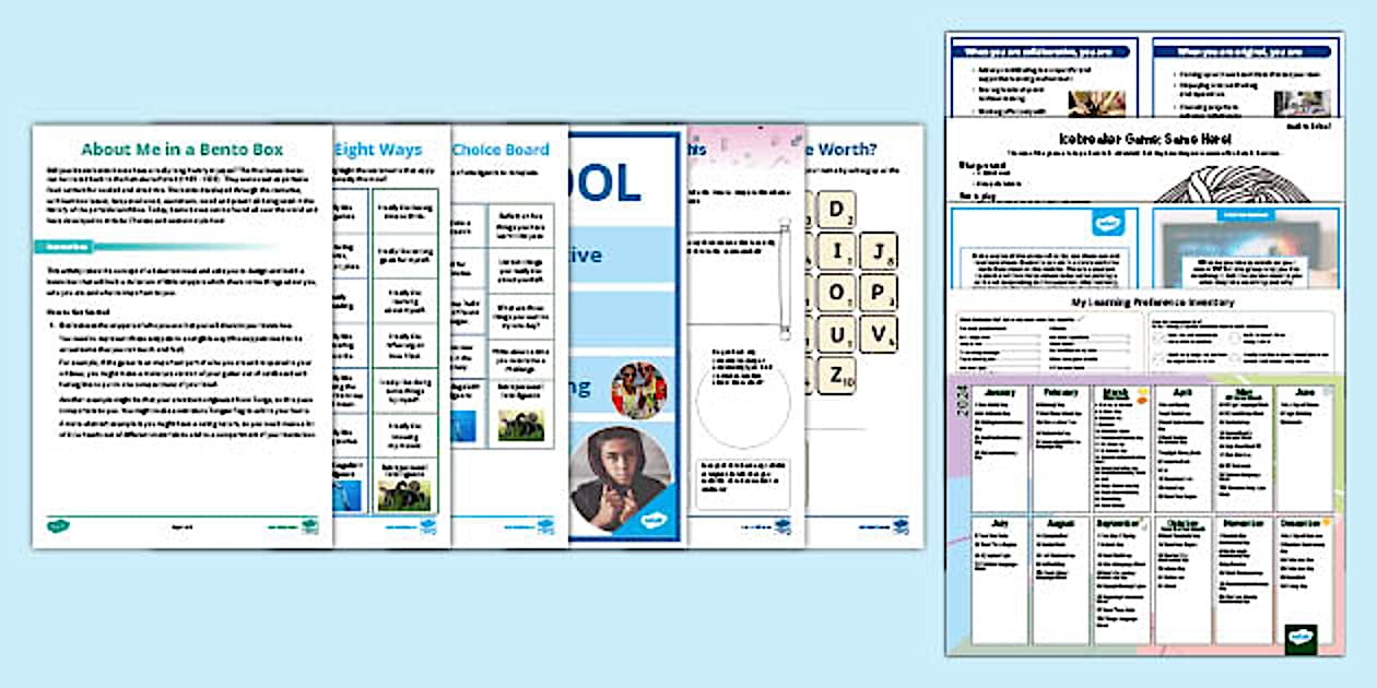 Year 7-8 First Week Back Activity Pack (teacher made)