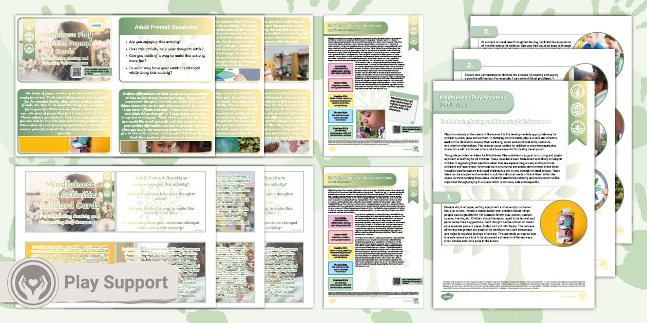Mindfulness Play Activities Pack