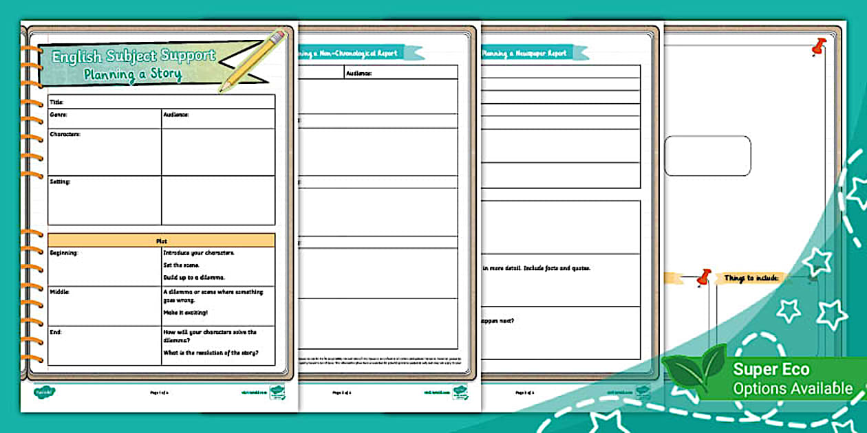 Planning Writing (Ages 7 - 11)