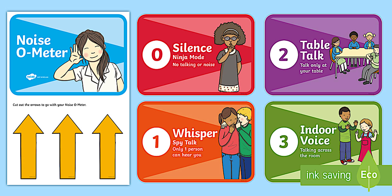 👉 Noise management | classroom (teacher made) - Twinkl