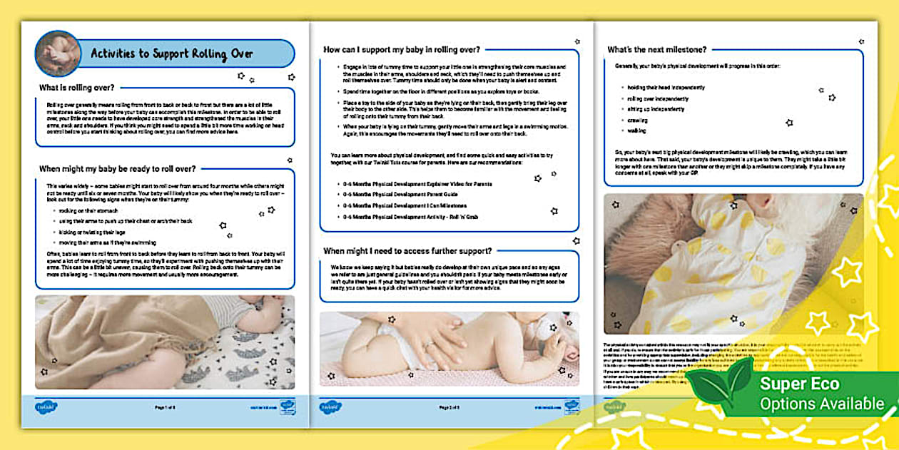 Activities to Support Rolling Over | Parent Support Age 0-5