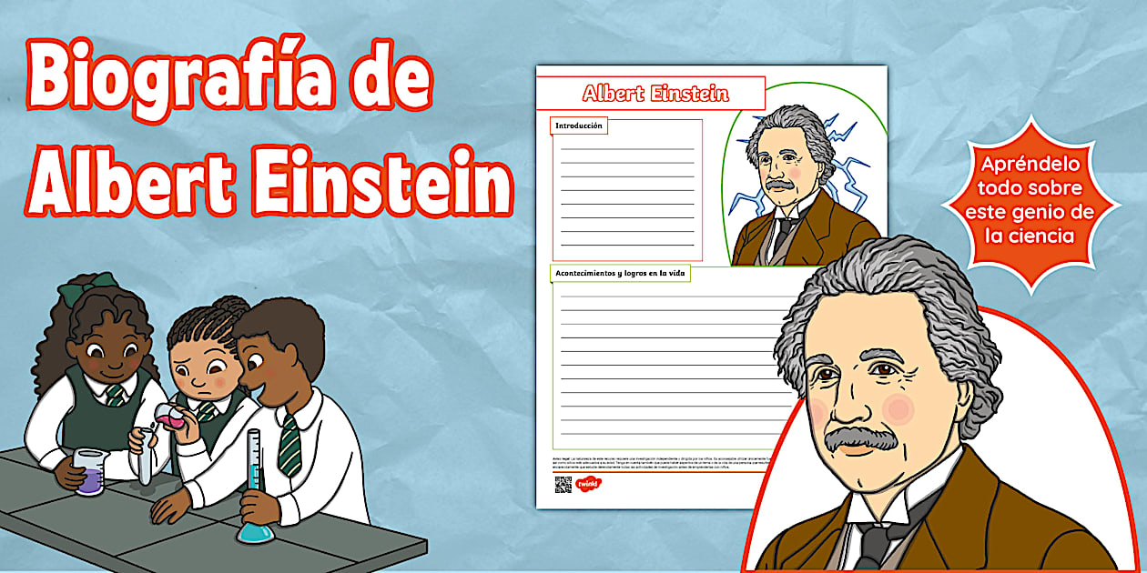 Guía de trabajo: Biografía de Albert Einstein