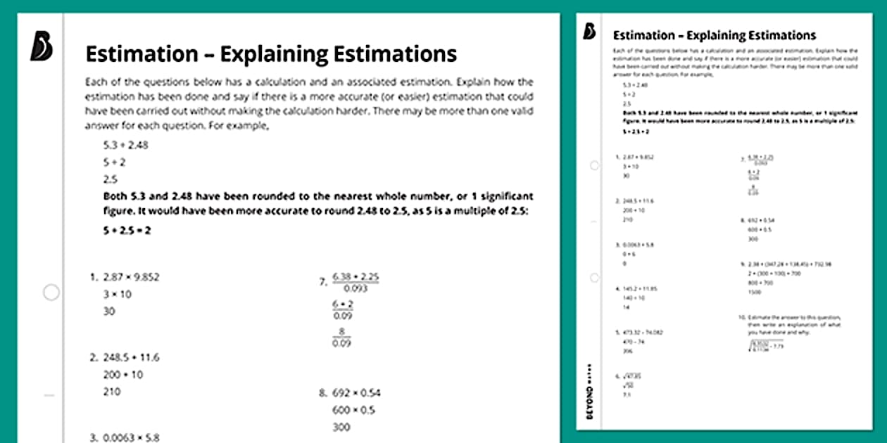 👉 Estimation – Explaining Estimations | KS3 Maths | Beyond