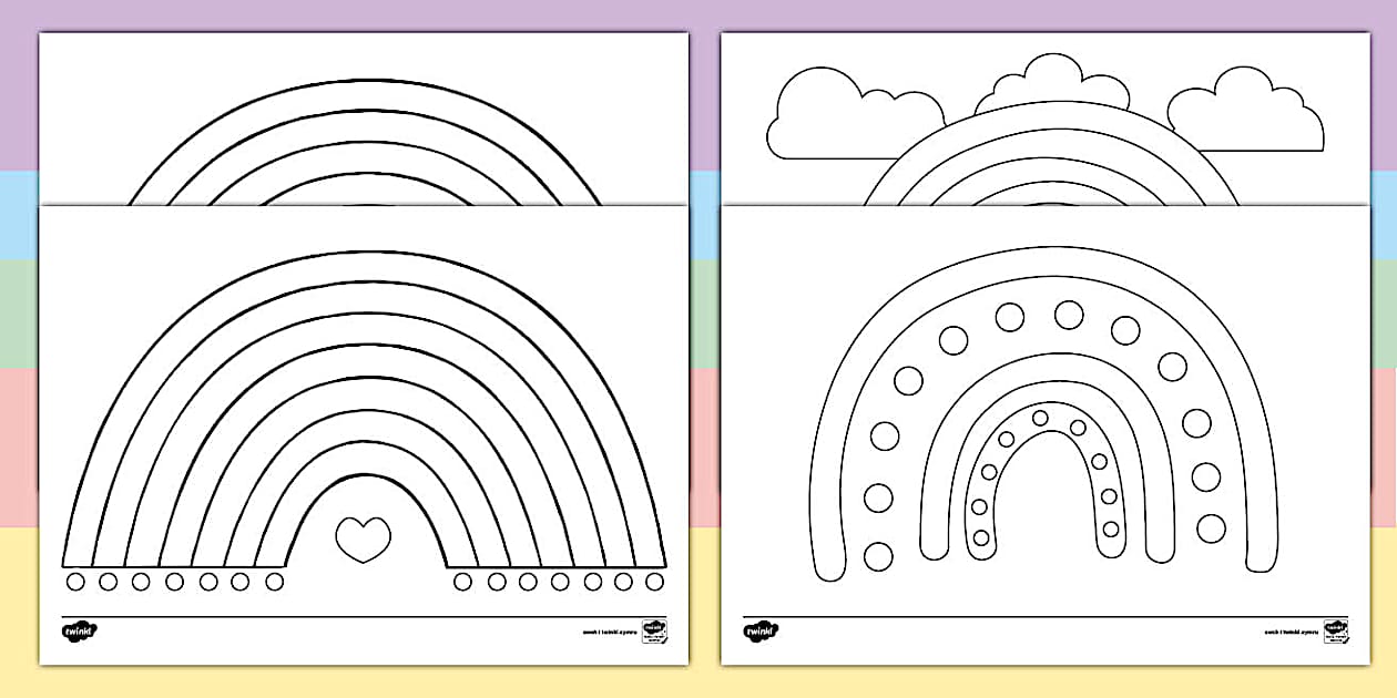 Templedi Enfysau Gwag (teacher made) - Twinkl