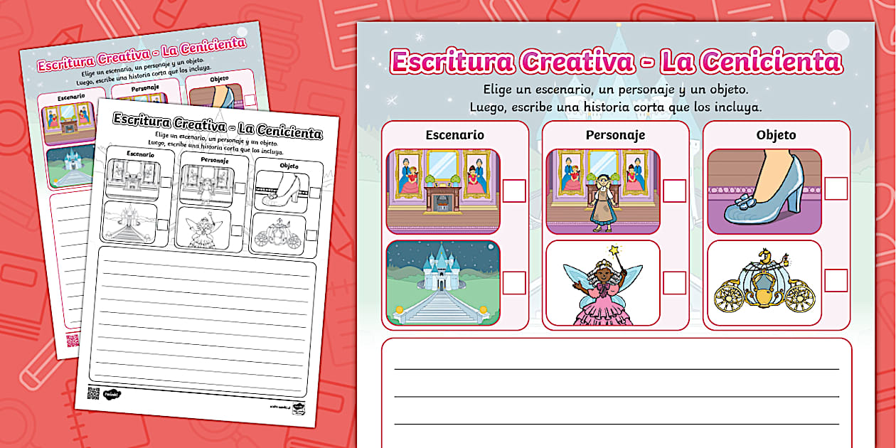Guía de Trabajo: Escritura Creativa - La Cenicienta