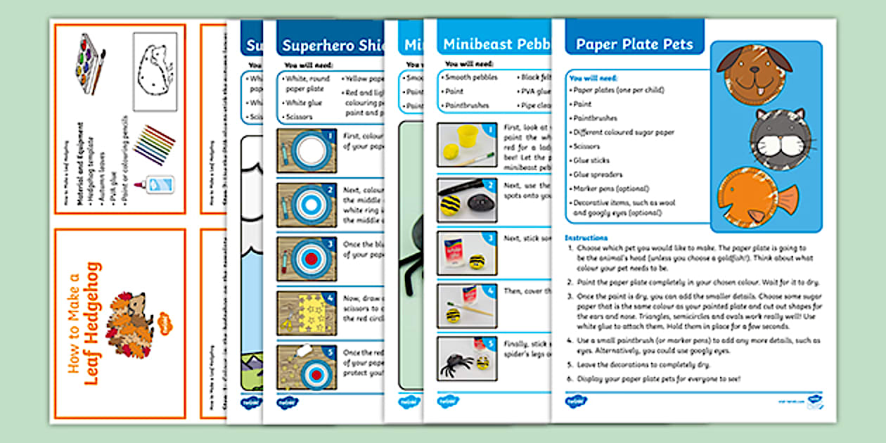 Junior Infants Cool Activities Crafts Pack - Twinkl