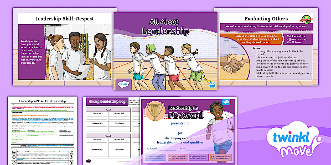 Twinkl Move - Y6 Leadership in PE L1: All About Leadership