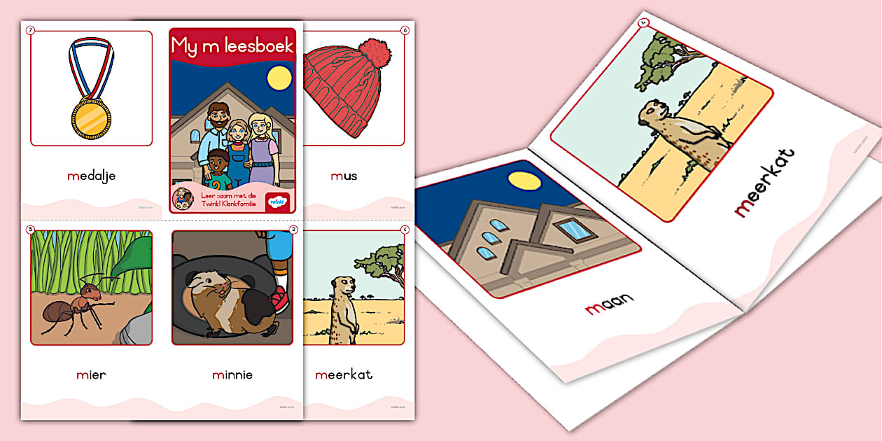 Graad R Klanke Leesboek m (teacher made) - Twinkl