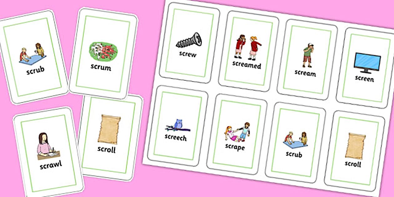 SCR Playing Cards (teacher made) - Twinkl