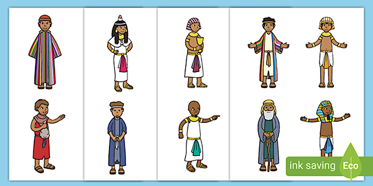 Joseph Cutouts | Christian Education Resources | Twinkl USA
