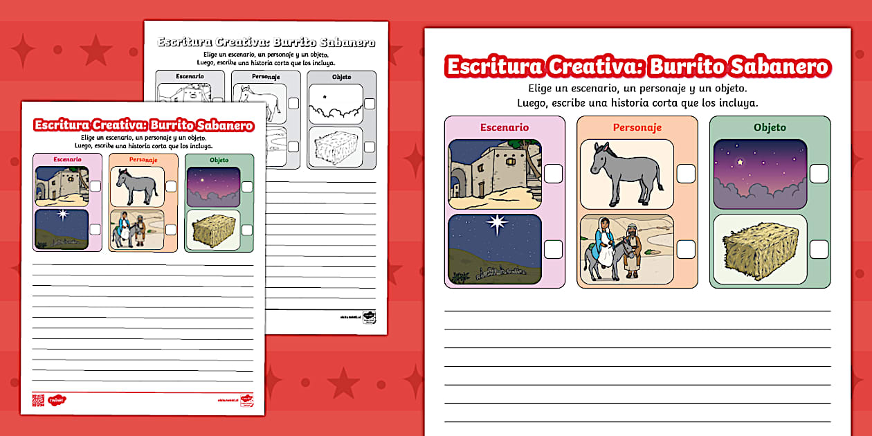 Guía de Trabajo: Escritura Creativa - Burrito Sabanero