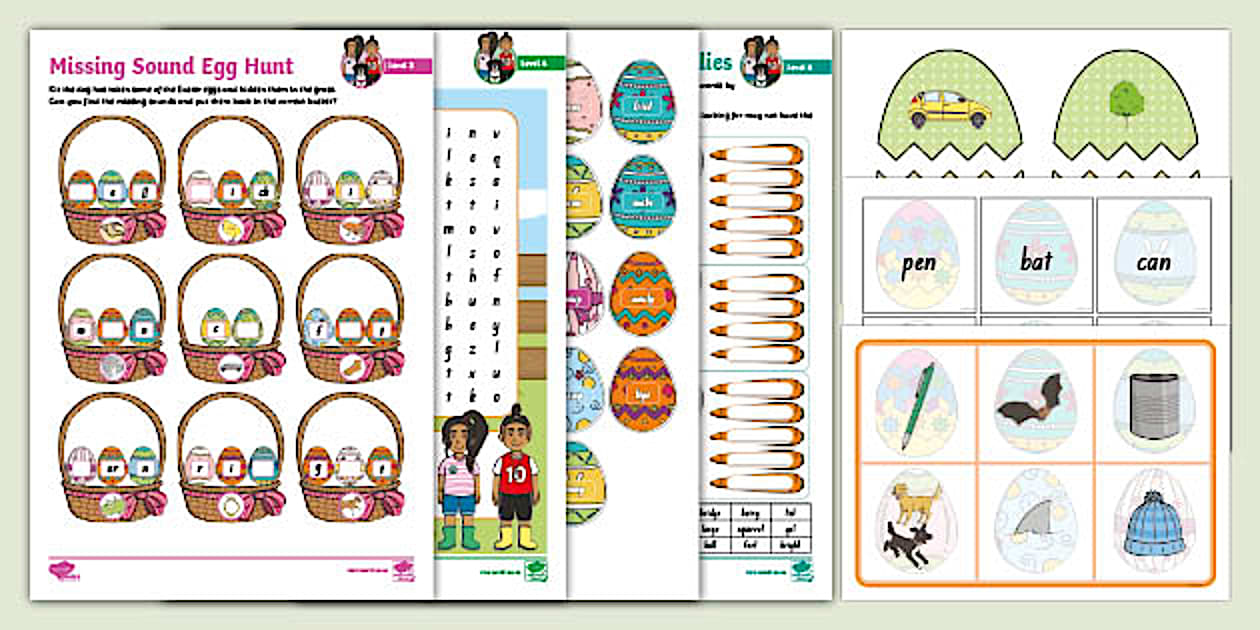 Twinkl Phonics - Easter Resource Pack (teacher made)