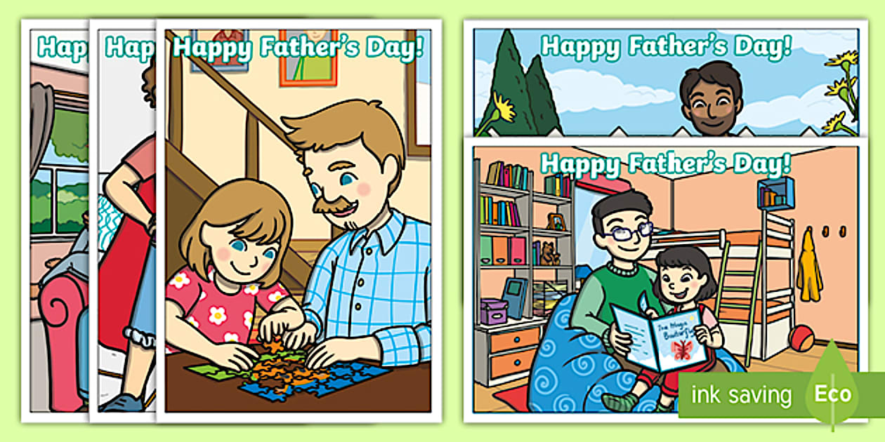 Father's Day Card - Printable Father's Day Card Designs