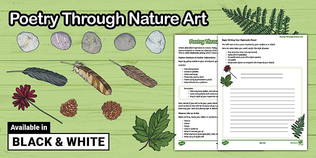 Nature Poetry Art: Ekphrastic Project