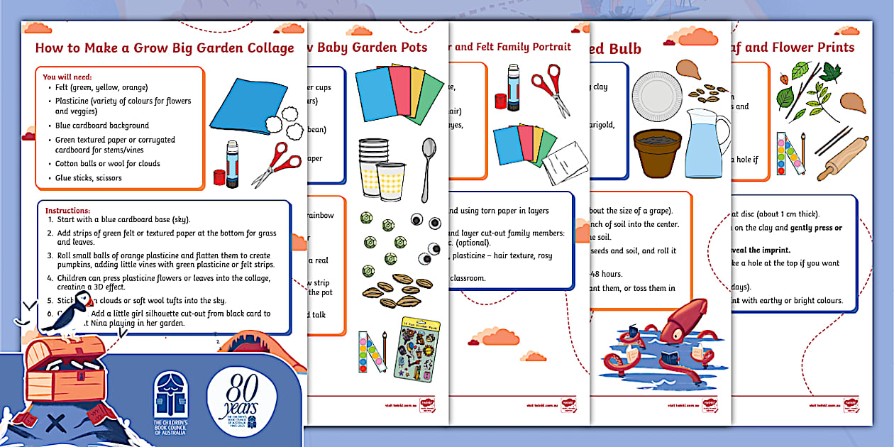 FREE! - CBCA Book Week 2025 Seed Craft Activities - Events