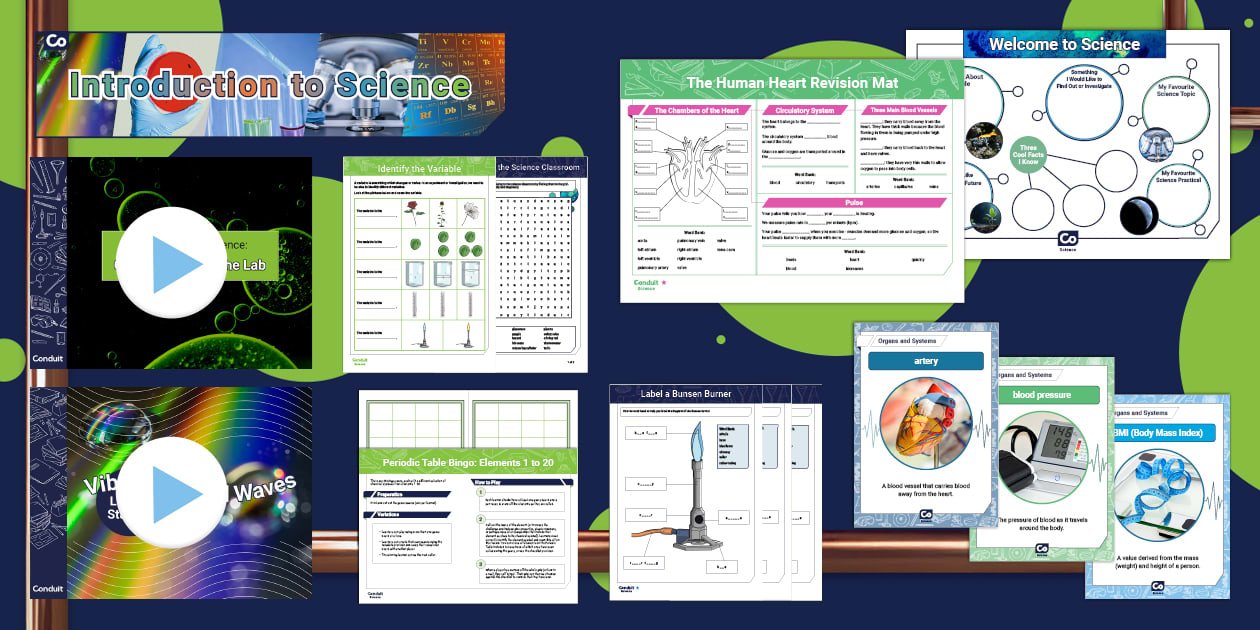 Science Taster Pack for Secondary Science (teacher made)