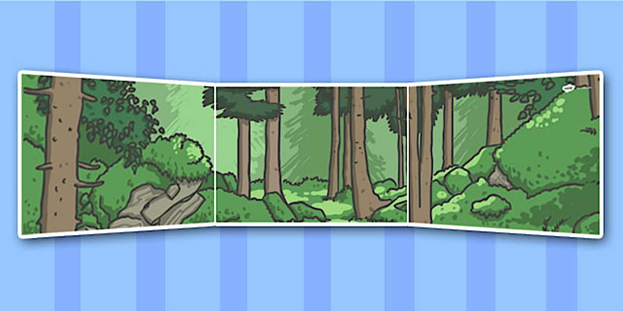 Owl Small-World Background - Twinkl