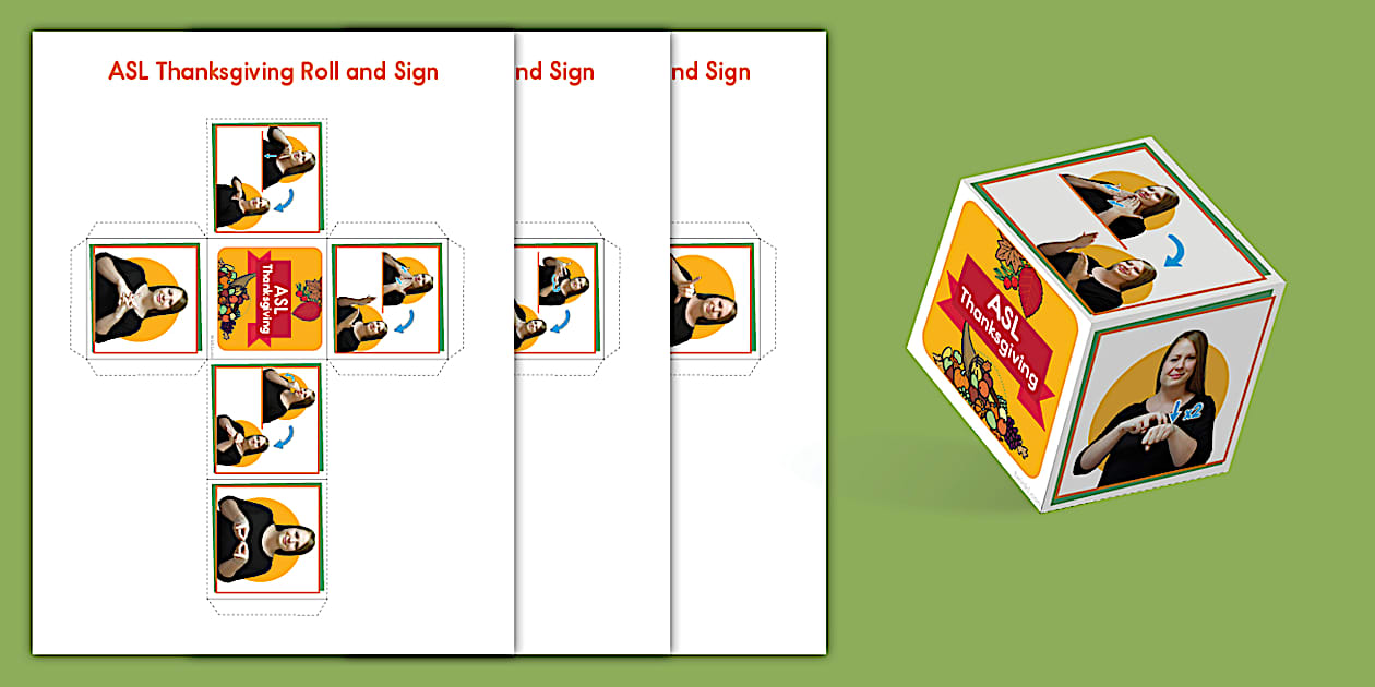 Thanksgiving ASL Game | Resource | Twinkl USA (teacher made)