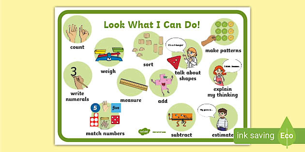 Maths Area Skills Action Mat (teacher made) - Twinkl