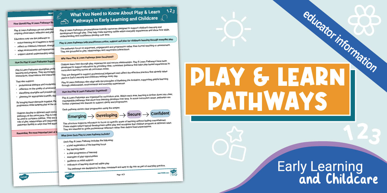 What You Need to Know About Play & Learn Pathways in ELC
