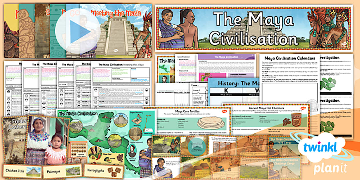 Life as a Maya – Unit Pack - Year 5 & 6 History