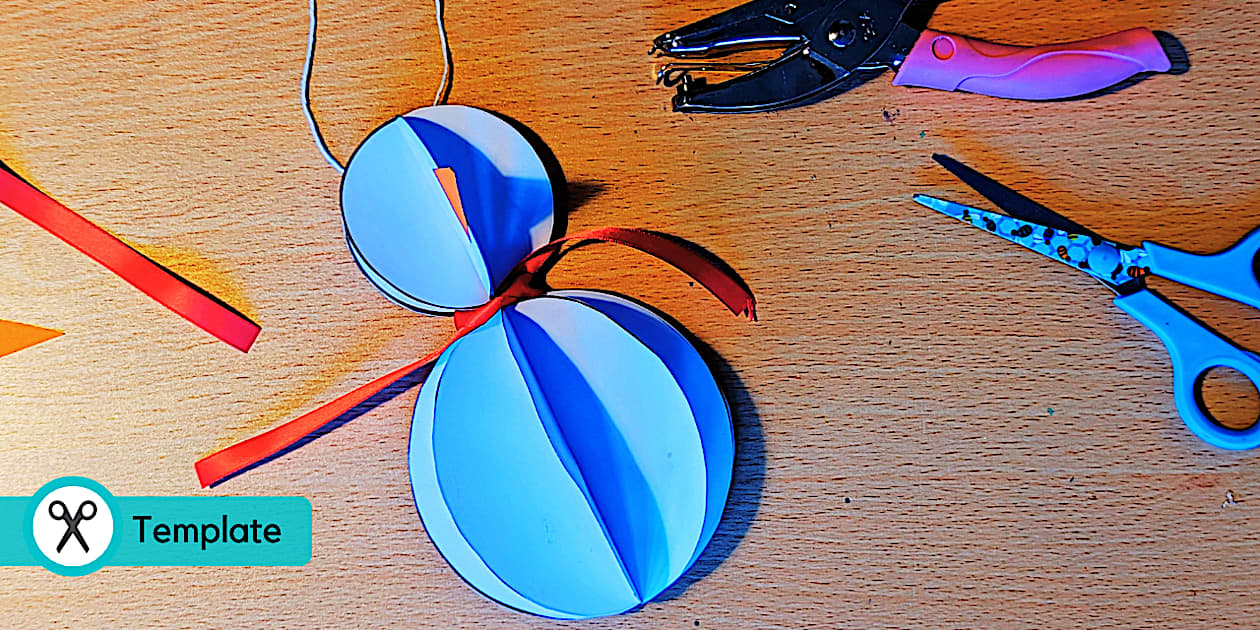 The Snowman Ornaments | Christmas Crafts (teacher made)