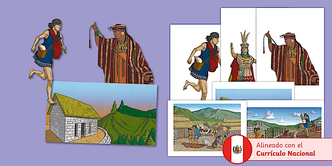 Dibujos del Imperio Inca | Recursos Educativos Twinkl