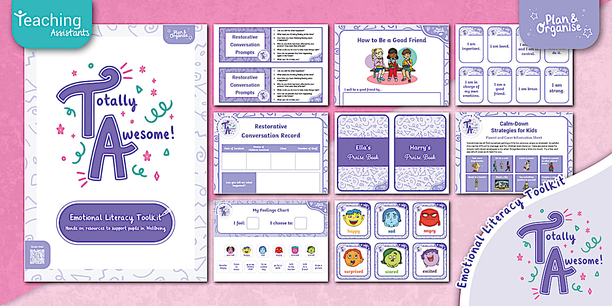 Teaching Assistant Emotional Literacy Toolkit (teacher made)