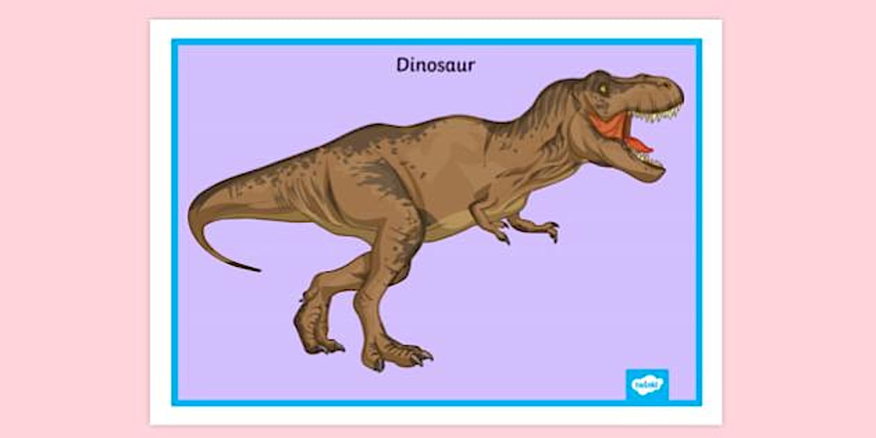 Printable Dinosaur Poster | Display | Primary Resources