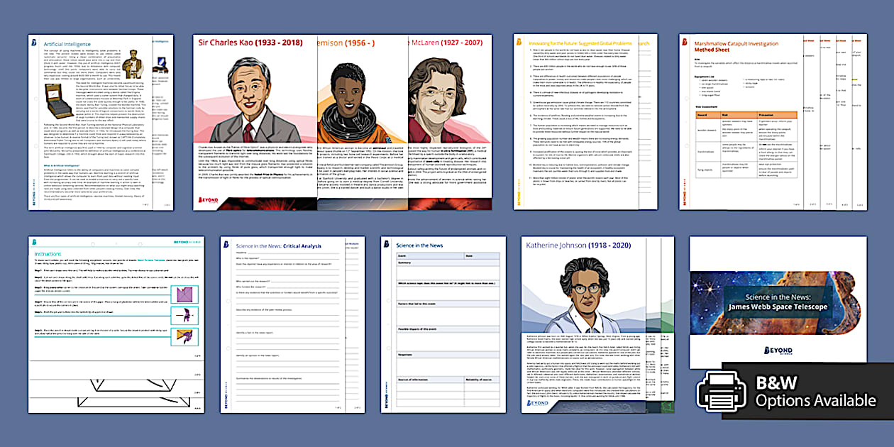 British Science Week: Connections in STEM Resource Pack