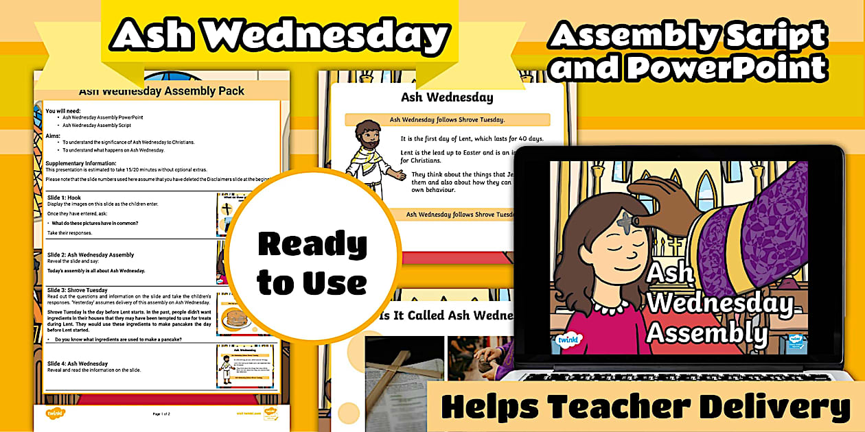 Ash Wednesday Assembly Pack
