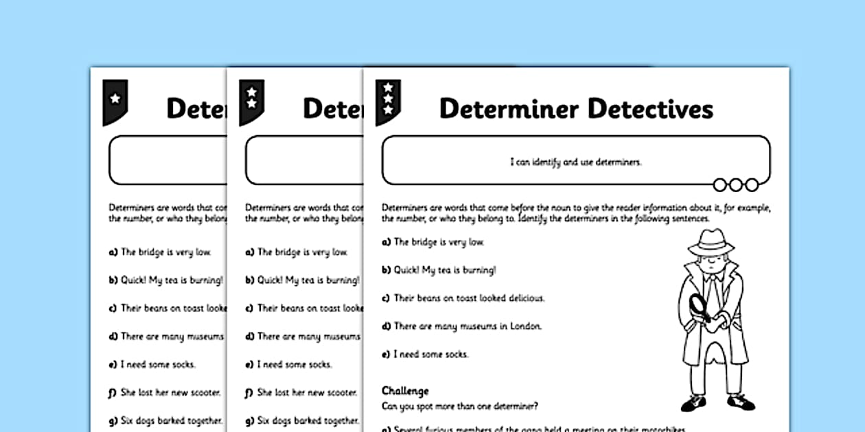 Article Detectives Worksheet Pack - ESL Articles Resources
