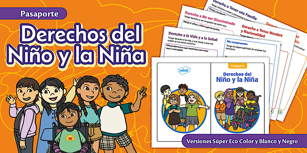 Pasaporte | Derechos | Niños y Niñas | Actividad | Prebásica