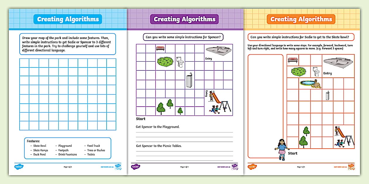 Mini IU Yr 2 Move, Code and Skate Creating Algorithms
