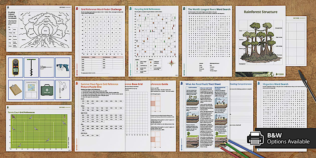 Geography Form Time Activities Pack (Summer Term) - Twinkl