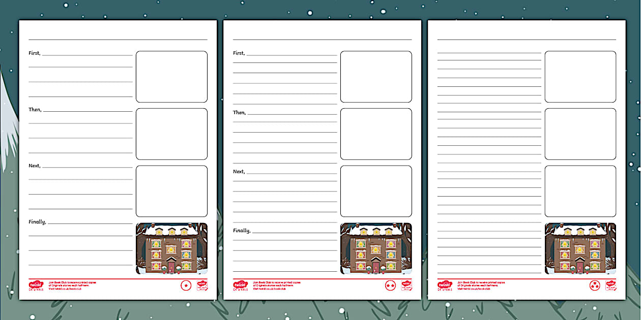 Ten Little Lights Recount Writing Frames (teacher made)