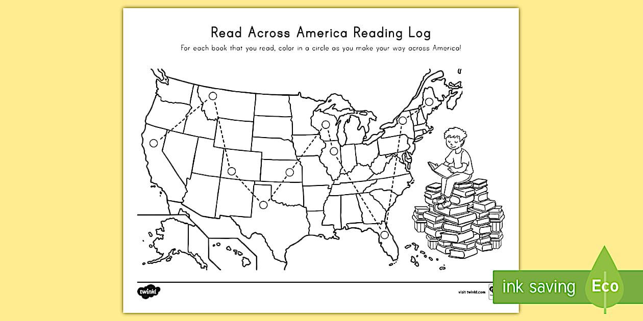 Read Across America Reading Log – Twinkl Resources