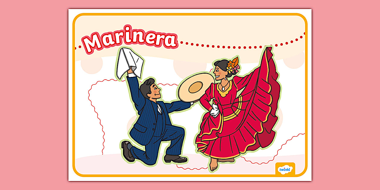 Afiche de la marinera norteña | Recursos Educativos Twinkl