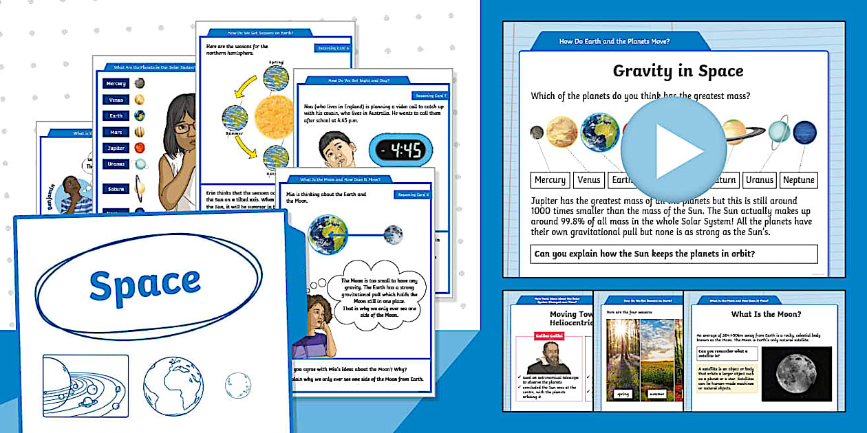 Step into Science: Y5: Autumn: Block 2: Space: Steps 1 to 8