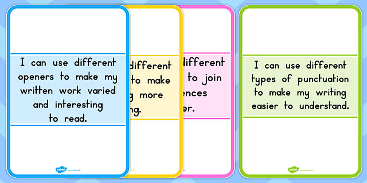 NSW VCOP I Can Posters (Teacher-Made) - Twinkl