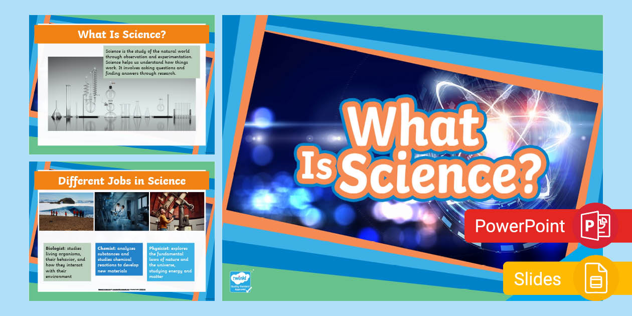 What Is Science? PowerPoint & Google Slides for 3rd-5th