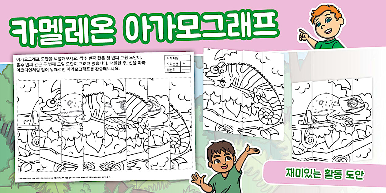 * NEW * 카멜레온 아가모그래프 | Chameleon Agamograph