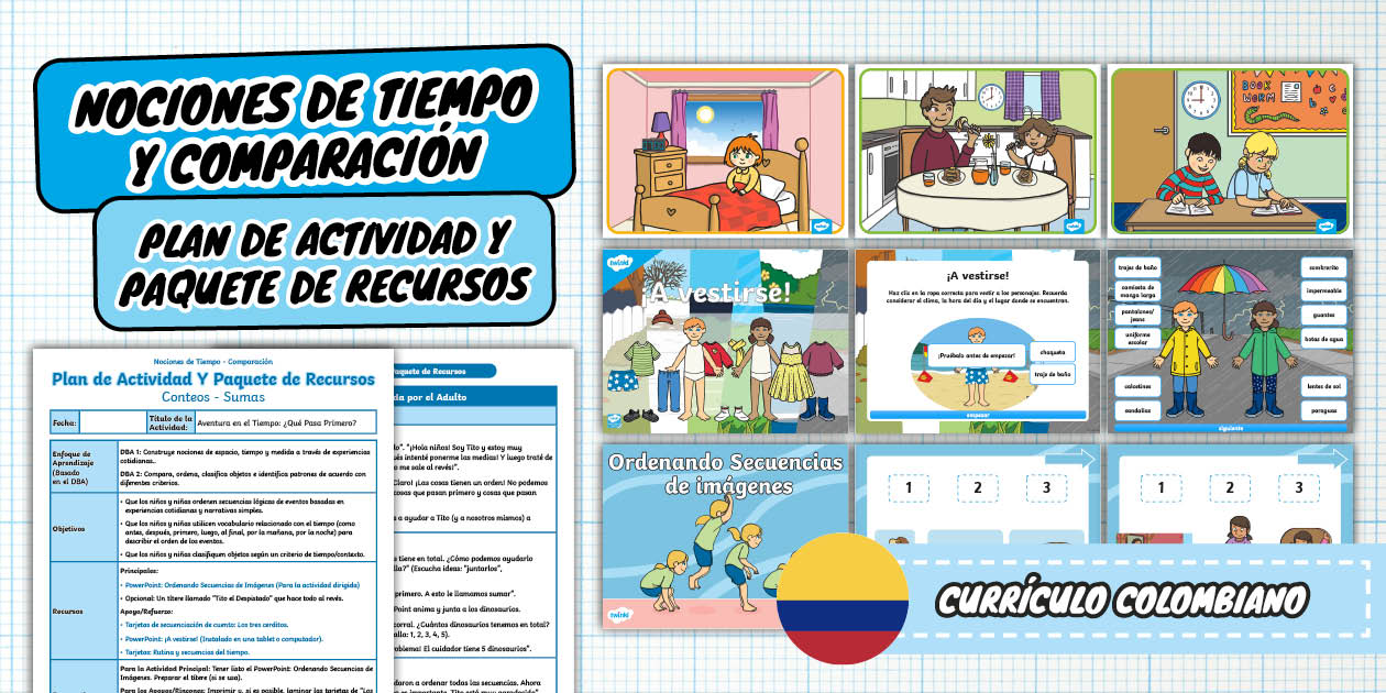 Matemáticas de Transición: Paquete Lección - Twinkl Colombia