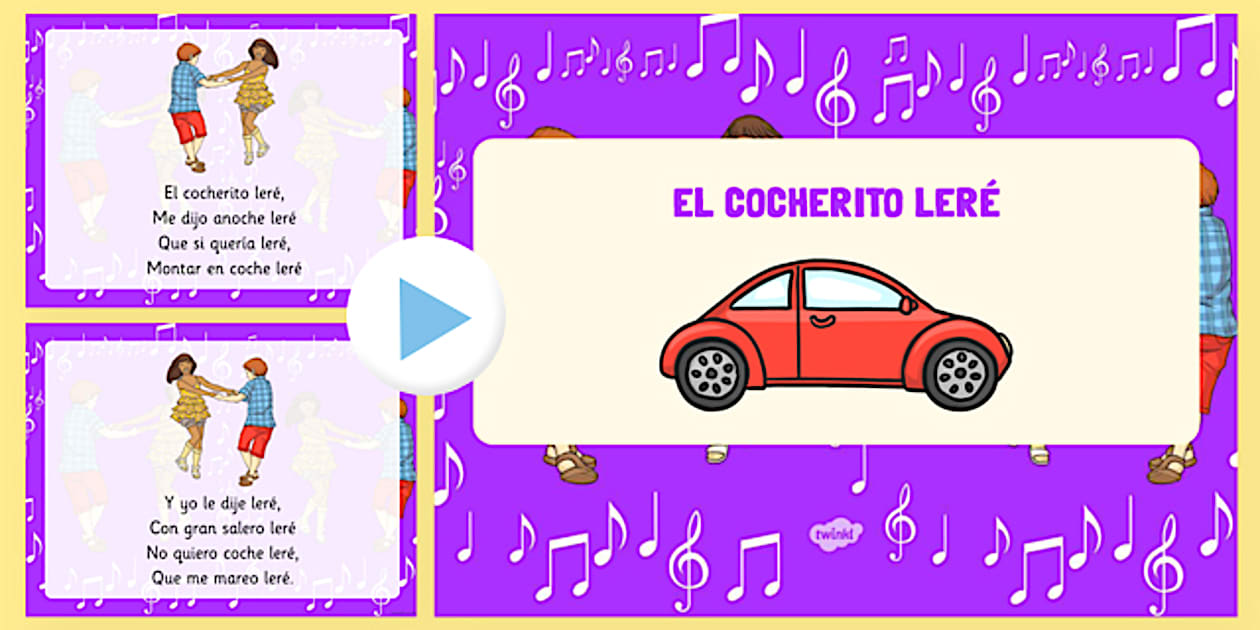 Traditional Spanish Nursery Rhymes Songs -El cocherito leré
