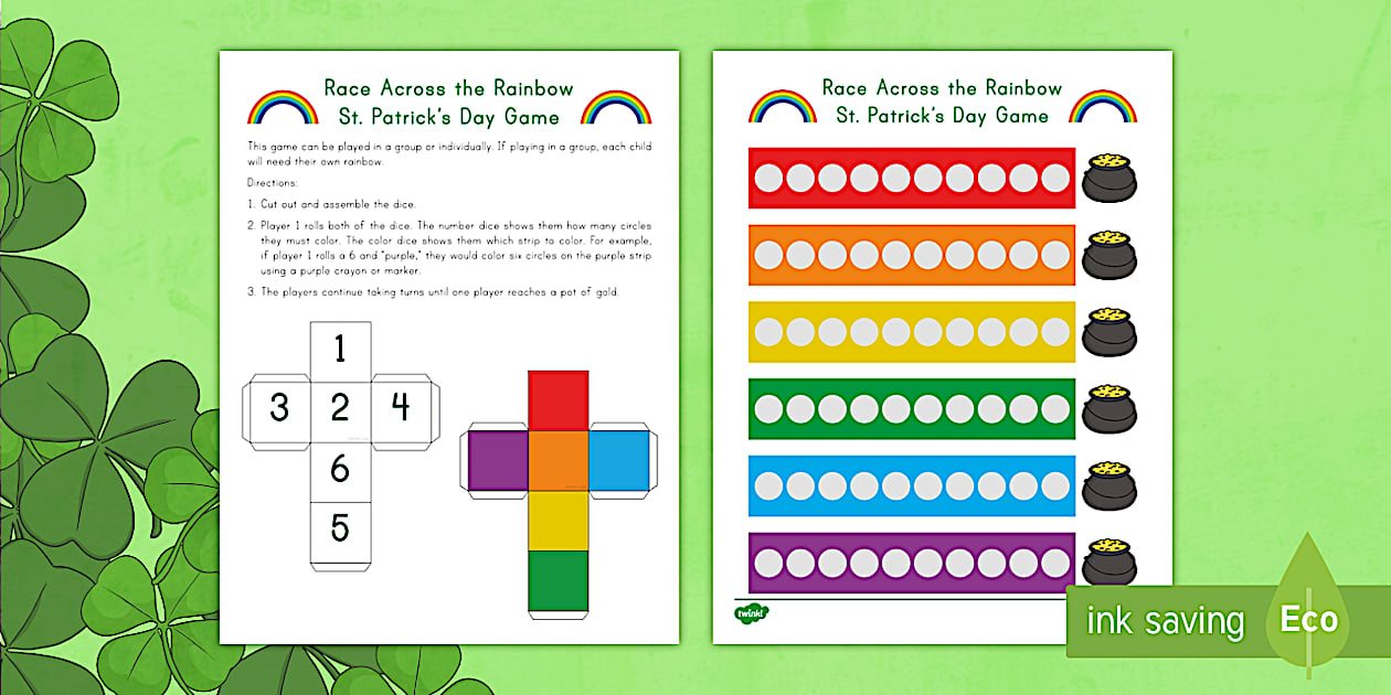 K-2nd Grade St. Patrick's Day Interactive Game | Twinkl USA