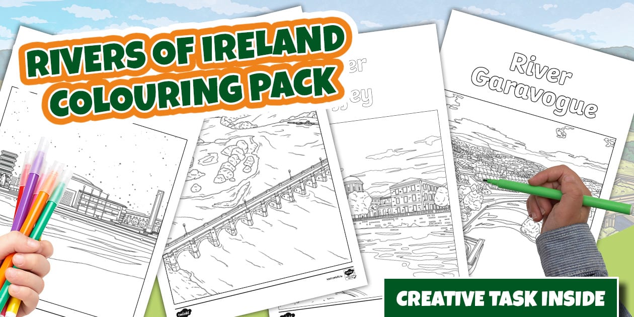 Rivers of Ireland Colouring Pack
