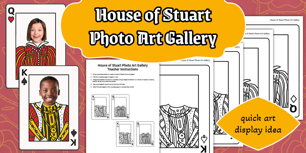 House of Stuart Photo Art Gallery Craft Instructions