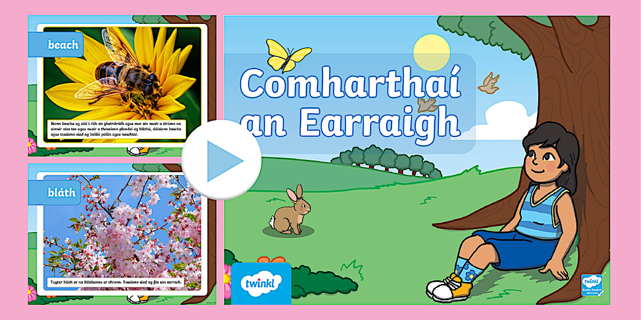Comharthaí an Earraigh PowerPoint