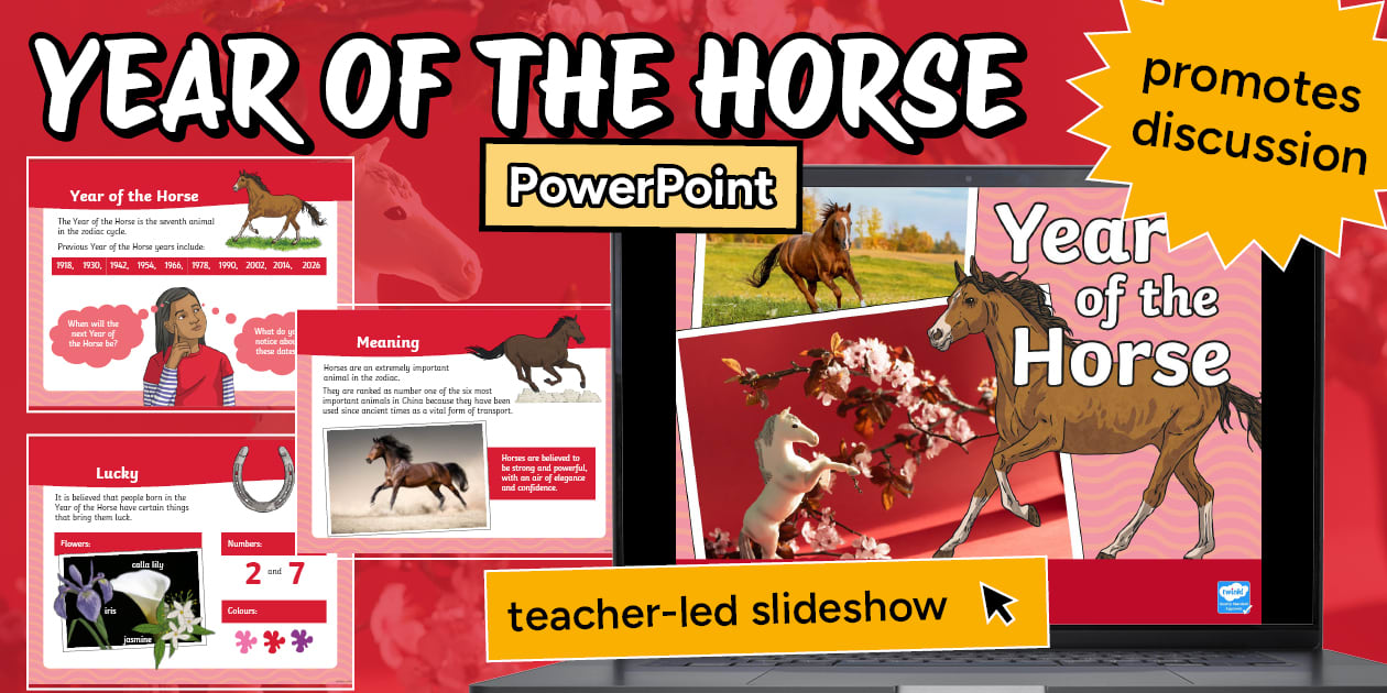 The Year of the Horse PowerPoint